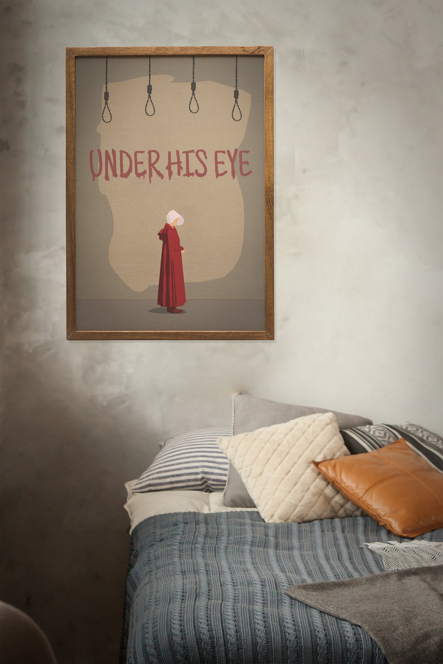 The Handmaid's Tale - Minimalist Poster - Handmaids Tale Poster ...