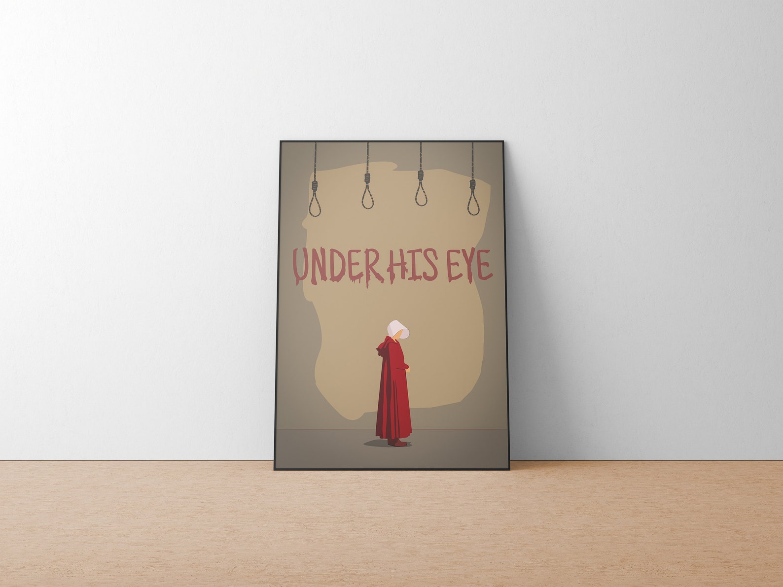 The Handmaid's Tale - Minimalist Poster - Handmaids Tale Poster ...