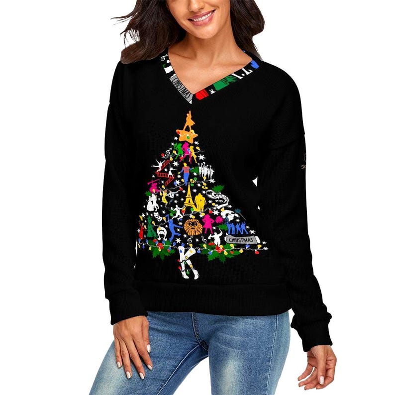 Musical Theatre Ugly Sweater - Broadway Gift - Etsy