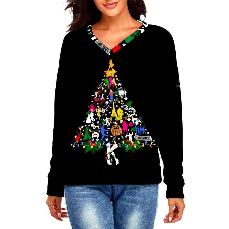 Musical Theatre Ugly Sweater - Broadway Gift - Etsy