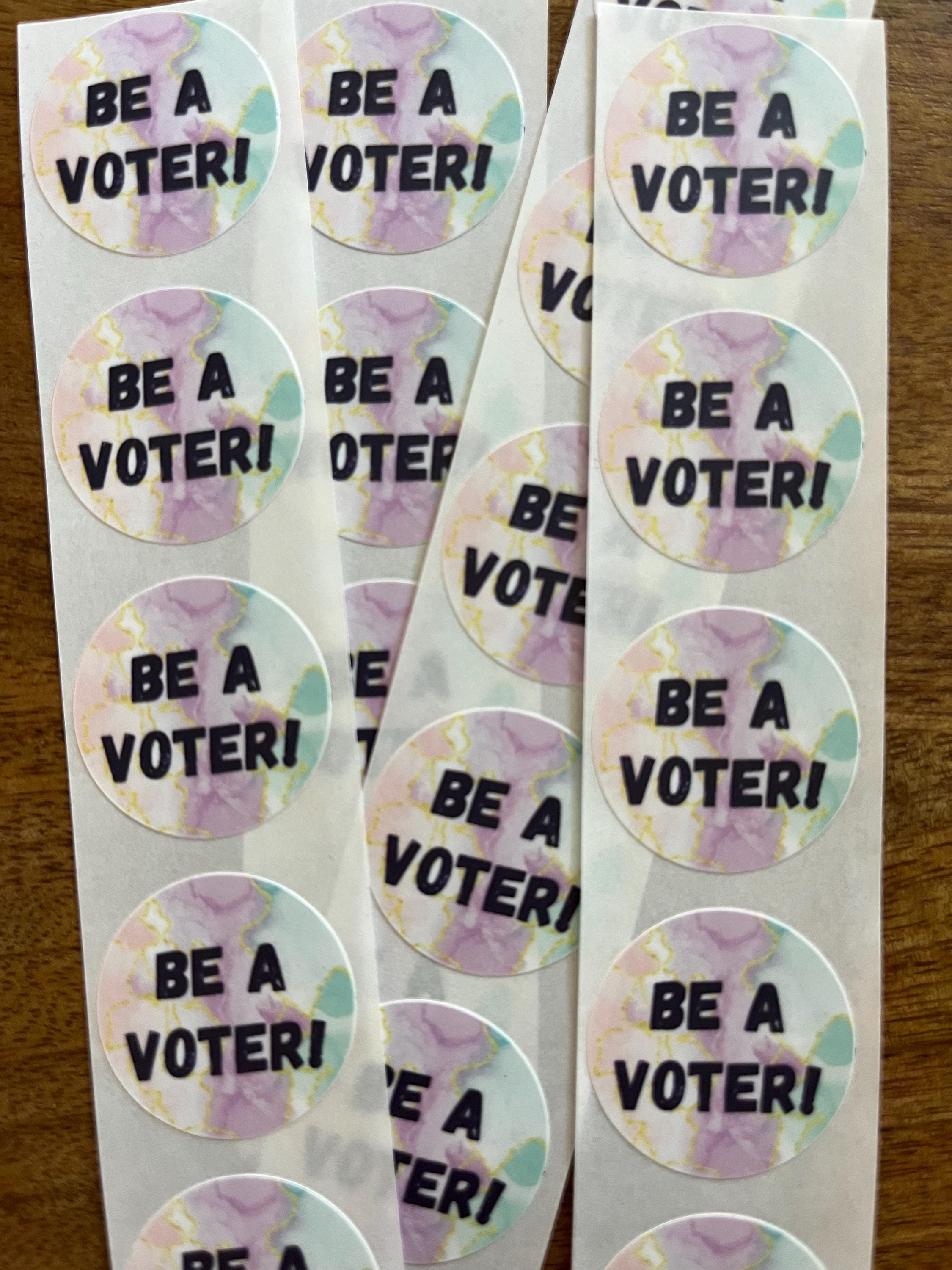 1 Inch Stickers - Various Voter Themes (packs of 25 Stickers) - Etsy