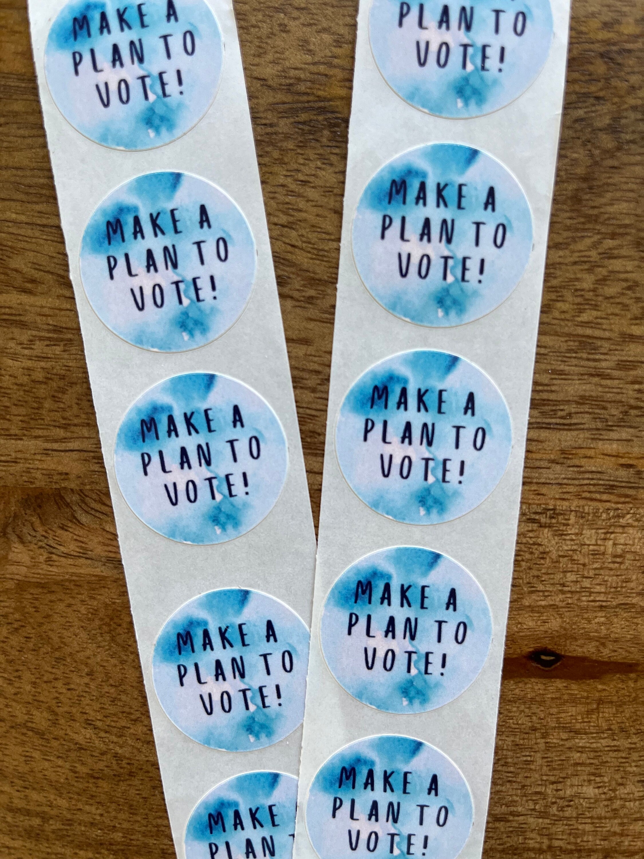 1 Inch Stickers - Various Voter Themes (packs of 25 Stickers) - Etsy