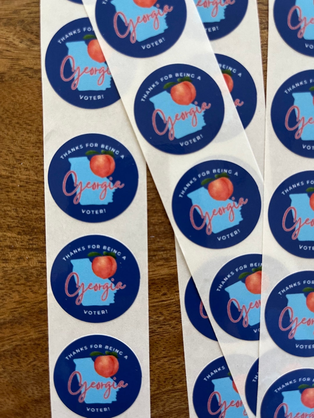 Stickers - Thanks for Being a Voter! (pack of 25 One-inch Stickers) - Etsy