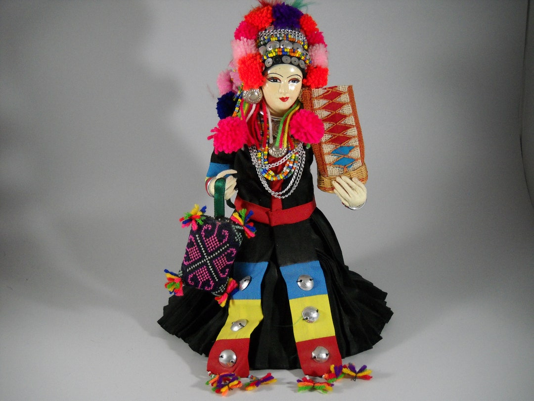 Thai Akha People Costume Doll - Etsy