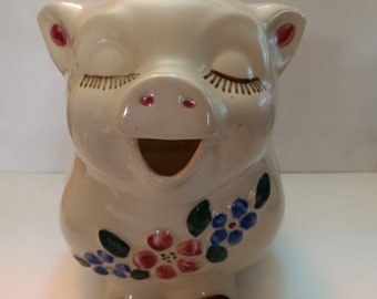 Smiley Pig - Etsy