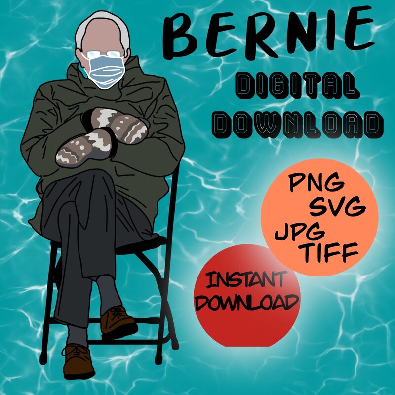 Bernie Sanders Svg - Etsy