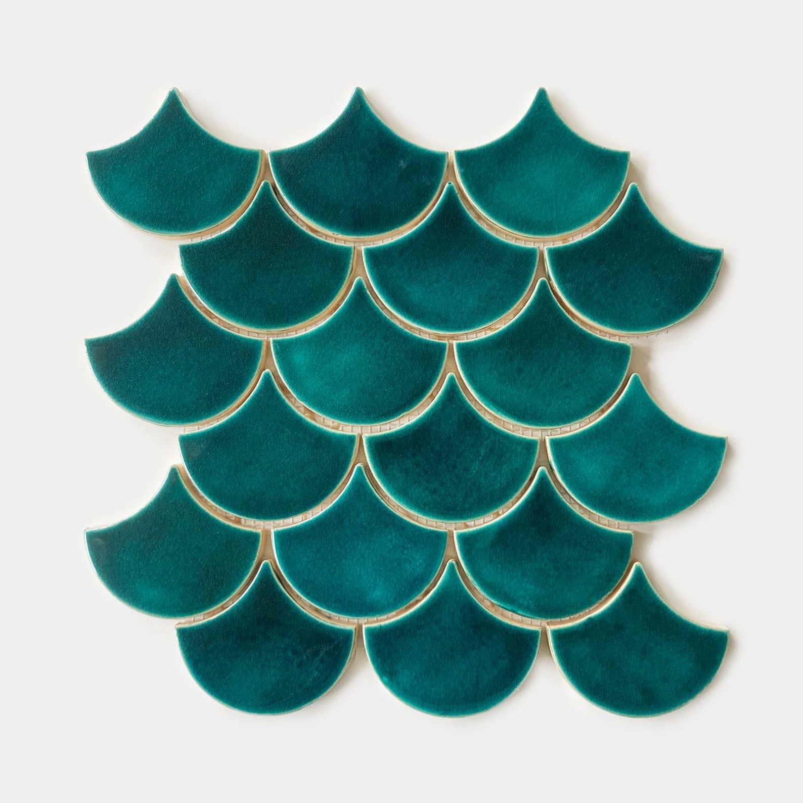 Ceramic Tiles for Bathroom Wall or Kitchen Backsplash - Handmade Fish ...