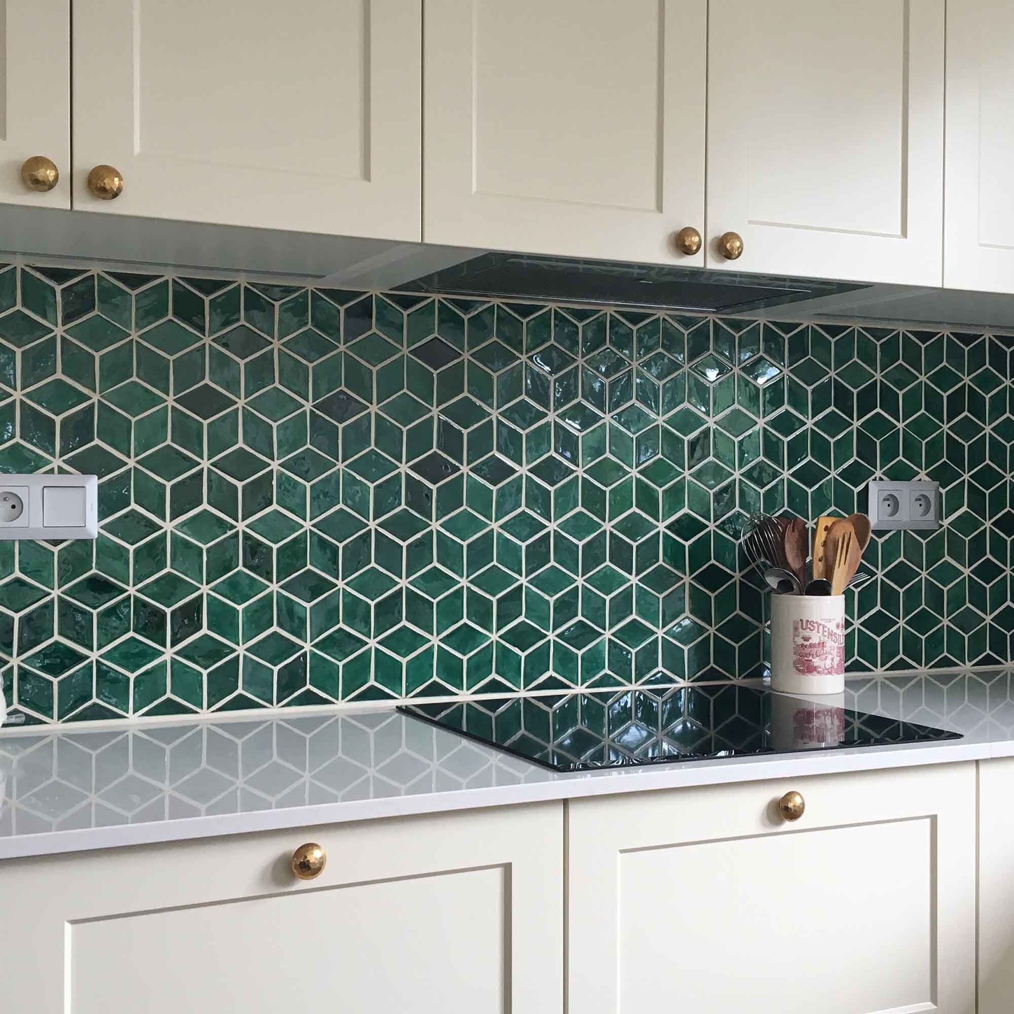 Mosaic Tiles for Kitchen Backsplash or Bathroom Wall - Handmade ...