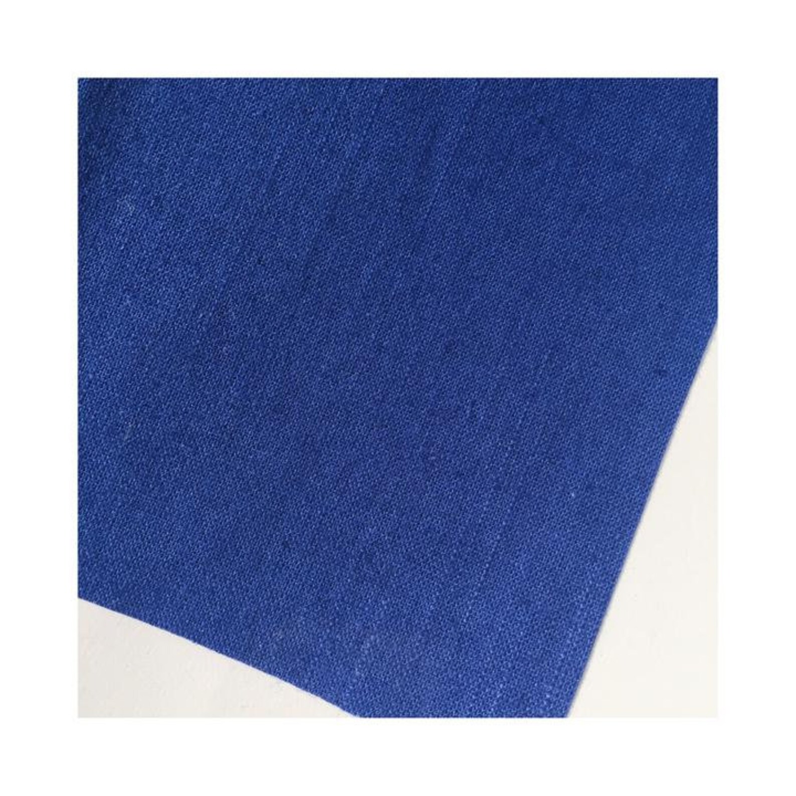 HEAVY LINEN/ RAYON Royal Blue Color Fabric by the - Etsy