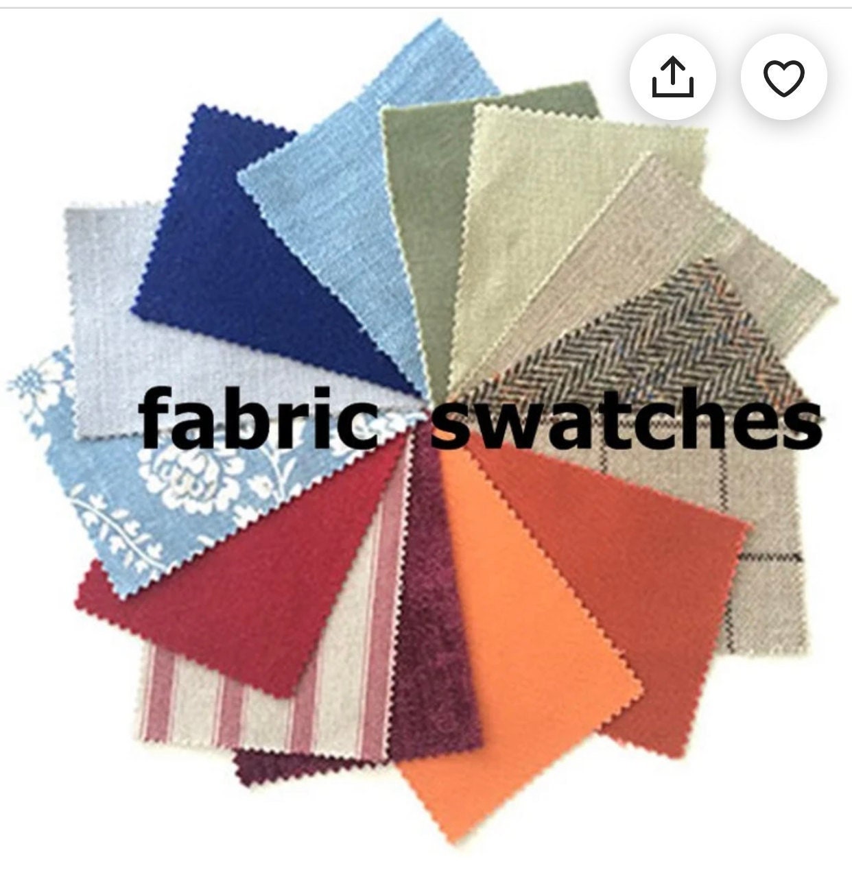 Fabric Swatches - Etsy
