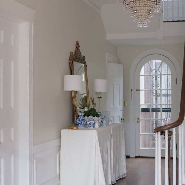 Console Table Skirt - Etsy