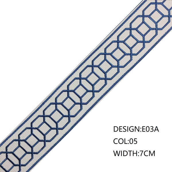 Blue Curtain Trim - Etsy