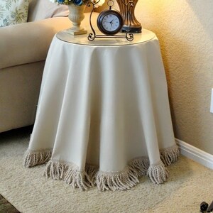 Round Table Cloth - Etsy