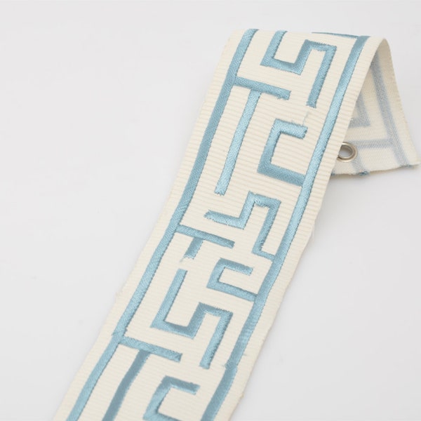 Greek Key Curtain - Etsy