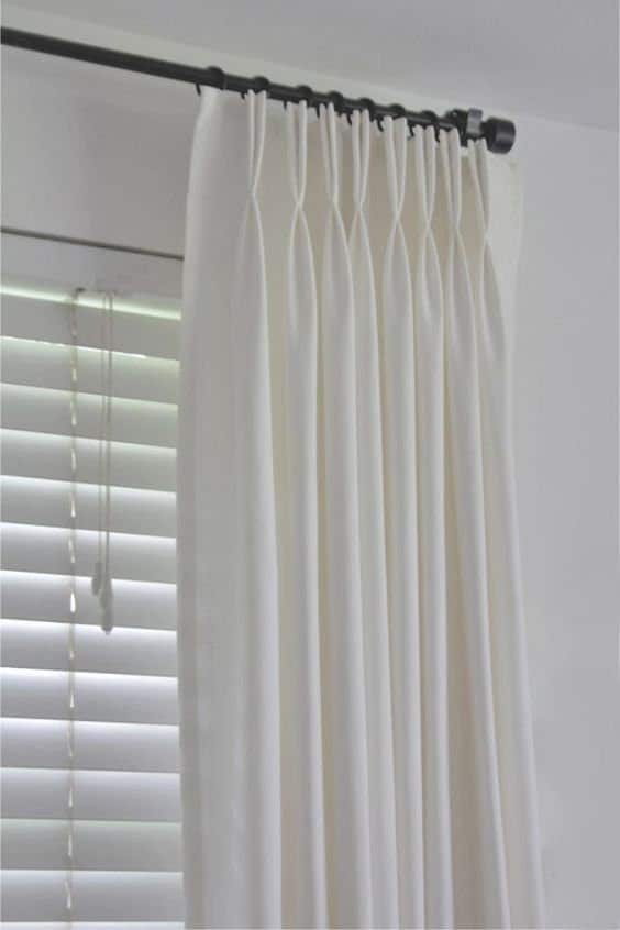 French Pleats Inverted Pleats Pinch Pleats Linen Curtain - Etsy