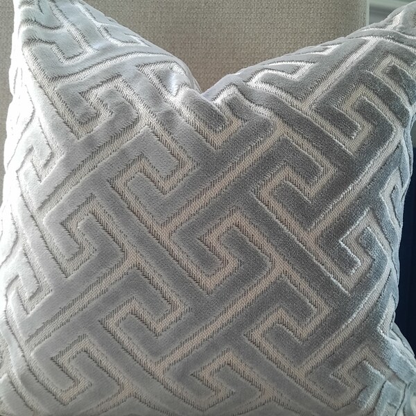 Greek Key Pillow - Etsy