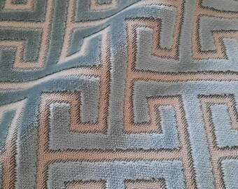 Blue Greek Key - Etsy