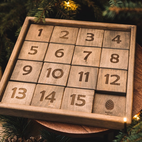 Sliding Tile Puzzle - Etsy