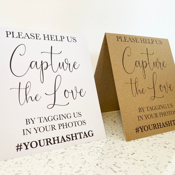 Hashtag Card - Etsy UK
