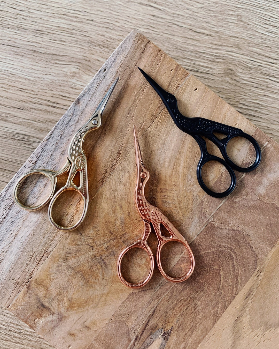 Crane Precision Scissors - Sewing - Knitting - Embroidery - 4 Colors ...