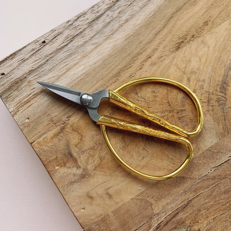 Gold Scissors - Etsy
