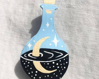 Moon in a bottle | Etsy