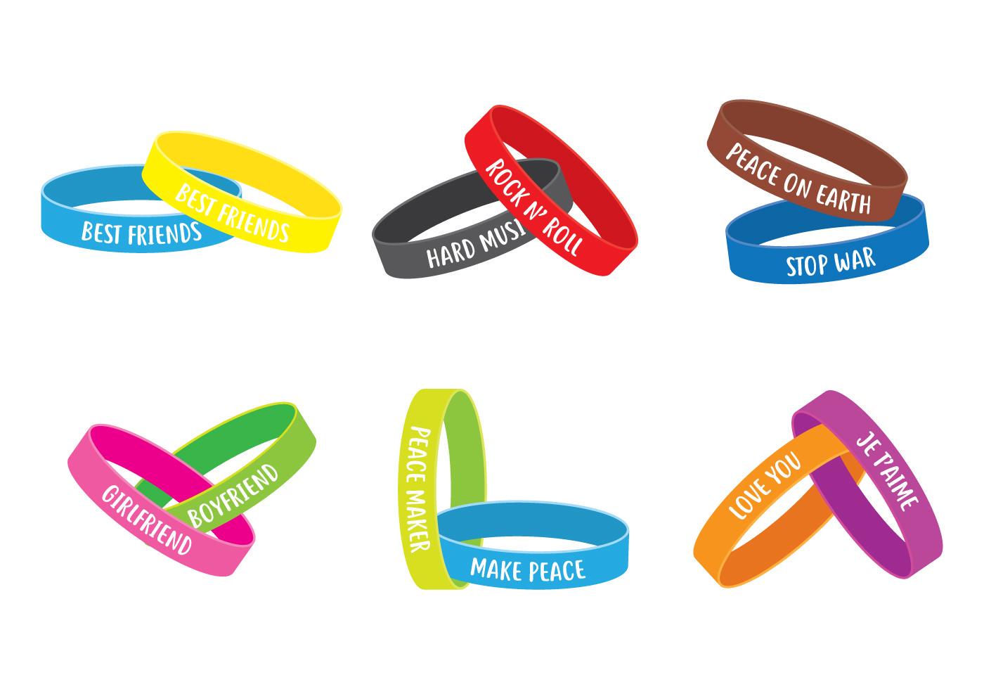 Personalize Wristband With Logos or Message. Custom Made Wristbands ...
