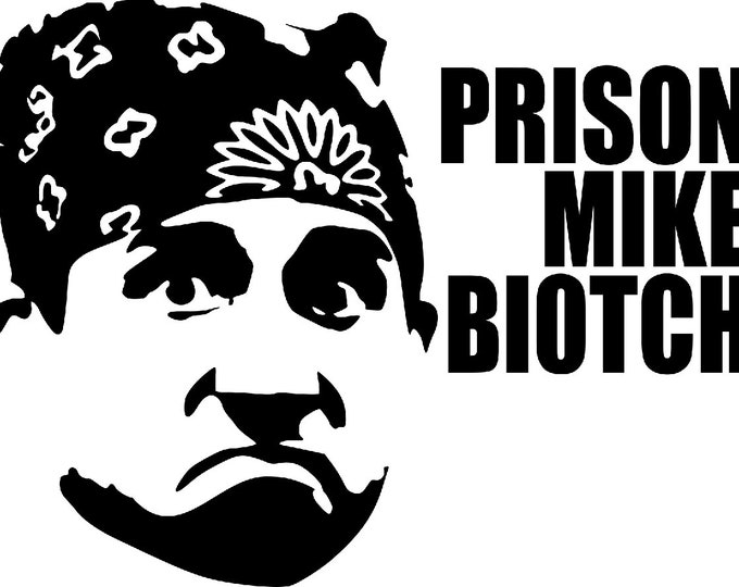 Prison Mike the Office SVG - Etsy Canada
