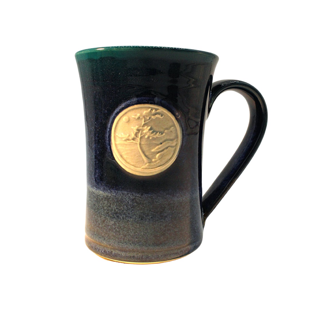 MEDALLION MUG COLLECTION windswept Pine More Colours, Pottery, Coffee ...
