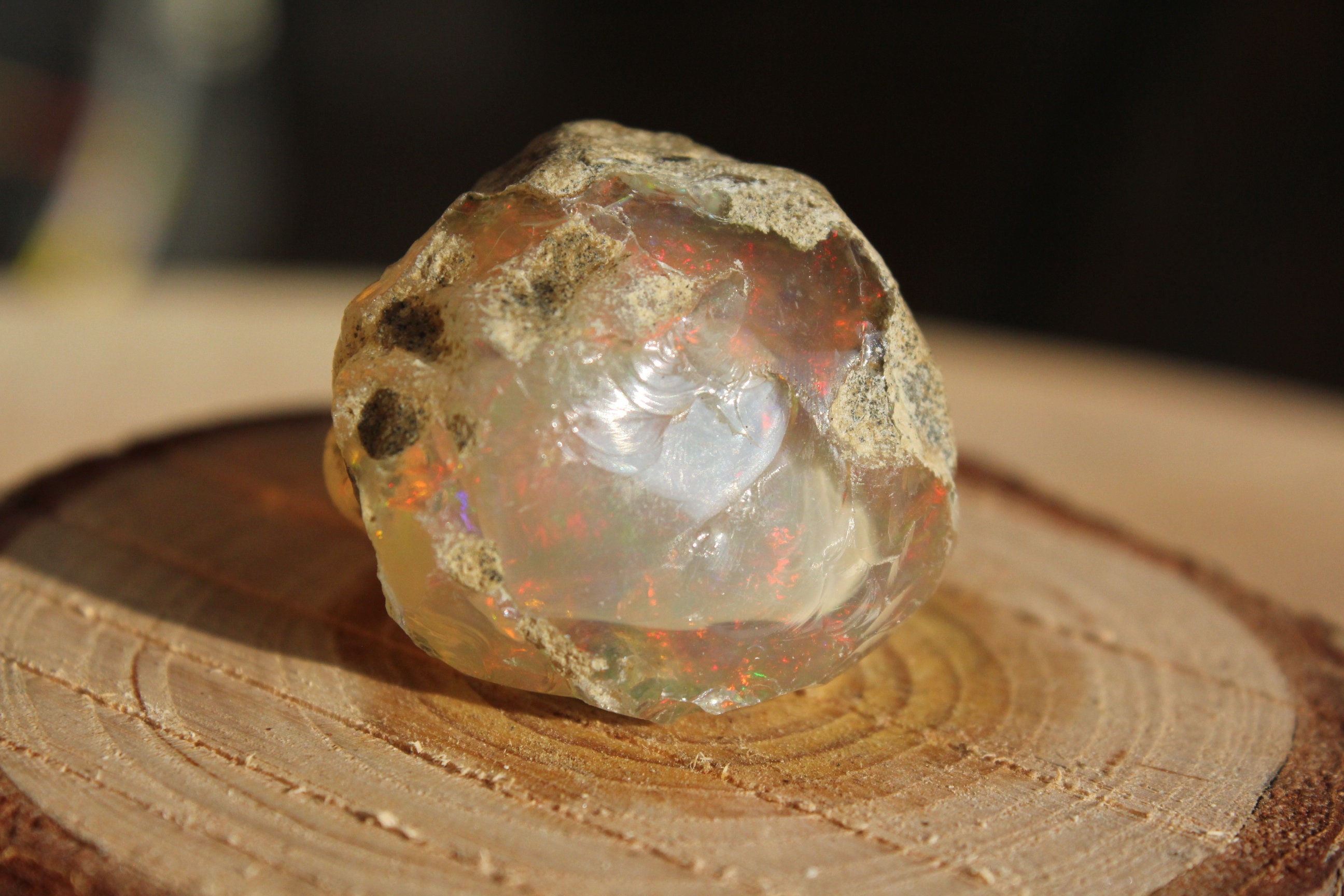 Ethiopian Ghost Opal, Raw in Nodule and Uncracked - Etsy