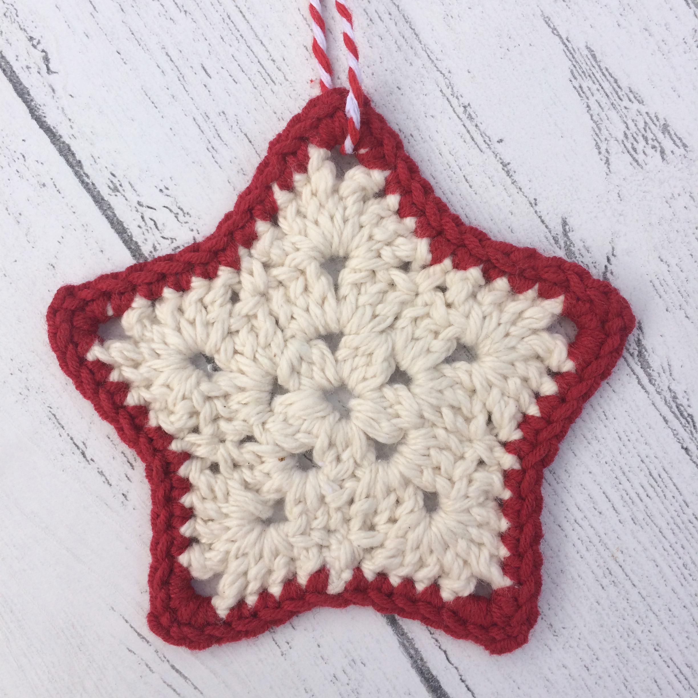Crochet Star Ornament: Crochet Pattern Only - Etsy