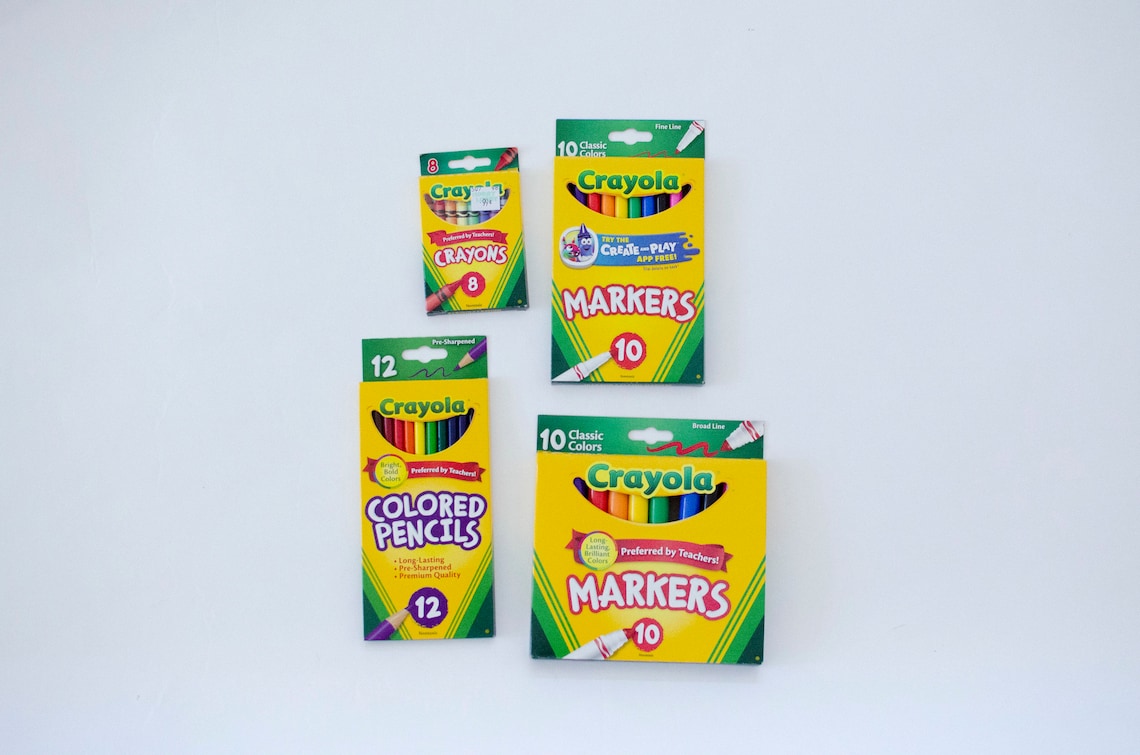 Pencil/marker/crayon Holder, Wooden, Organize, Kids Gift, Makes Clean ...