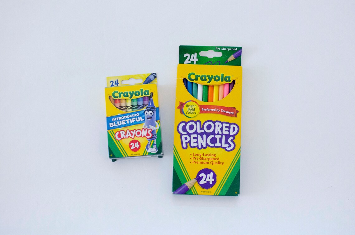 Pencil/marker/crayon Holder Wooden Organize Kids Gift - Etsy