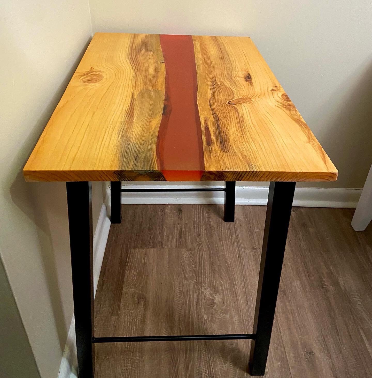 Red Pine River Table - Etsy