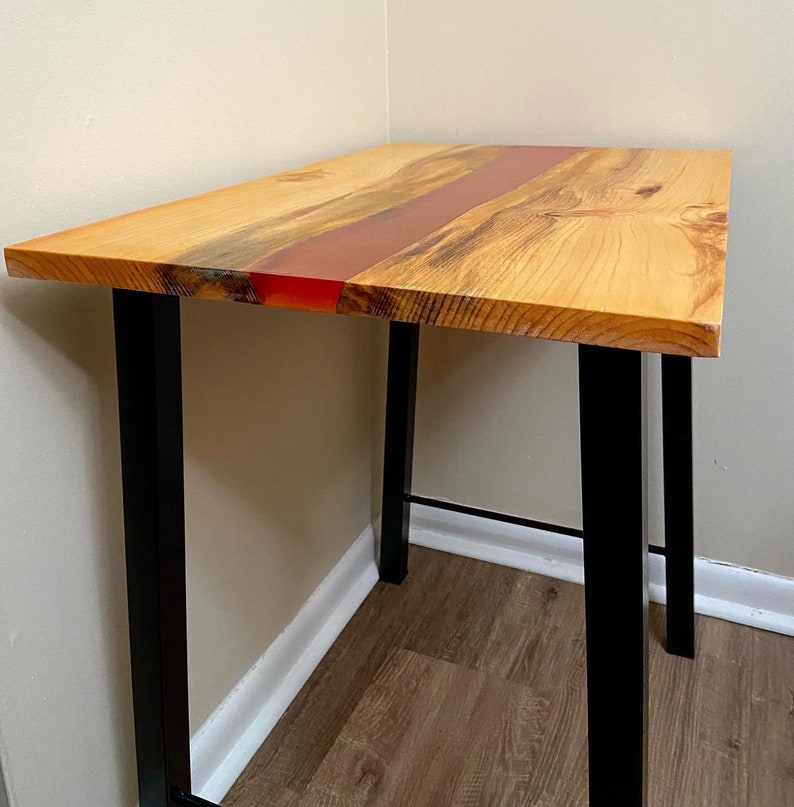 Red Pine River Table - Etsy