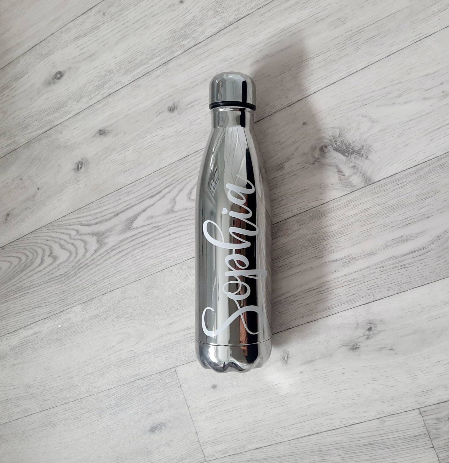 Personalised Name Sticker for Water Bottle Custom Name Decal - Etsy UK