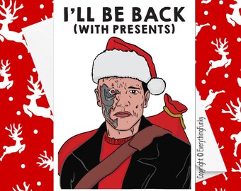 Funny christmas card | Etsy