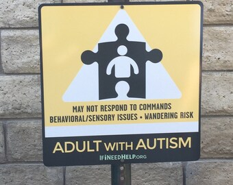 Autism Street Sign | Etsy