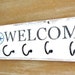 Entryway Key Holder, WELCOME Key Rack, Key Holder for Wall, Key Hooks ...