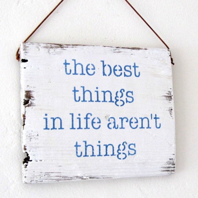 Distressed Wood Sign - Etsy