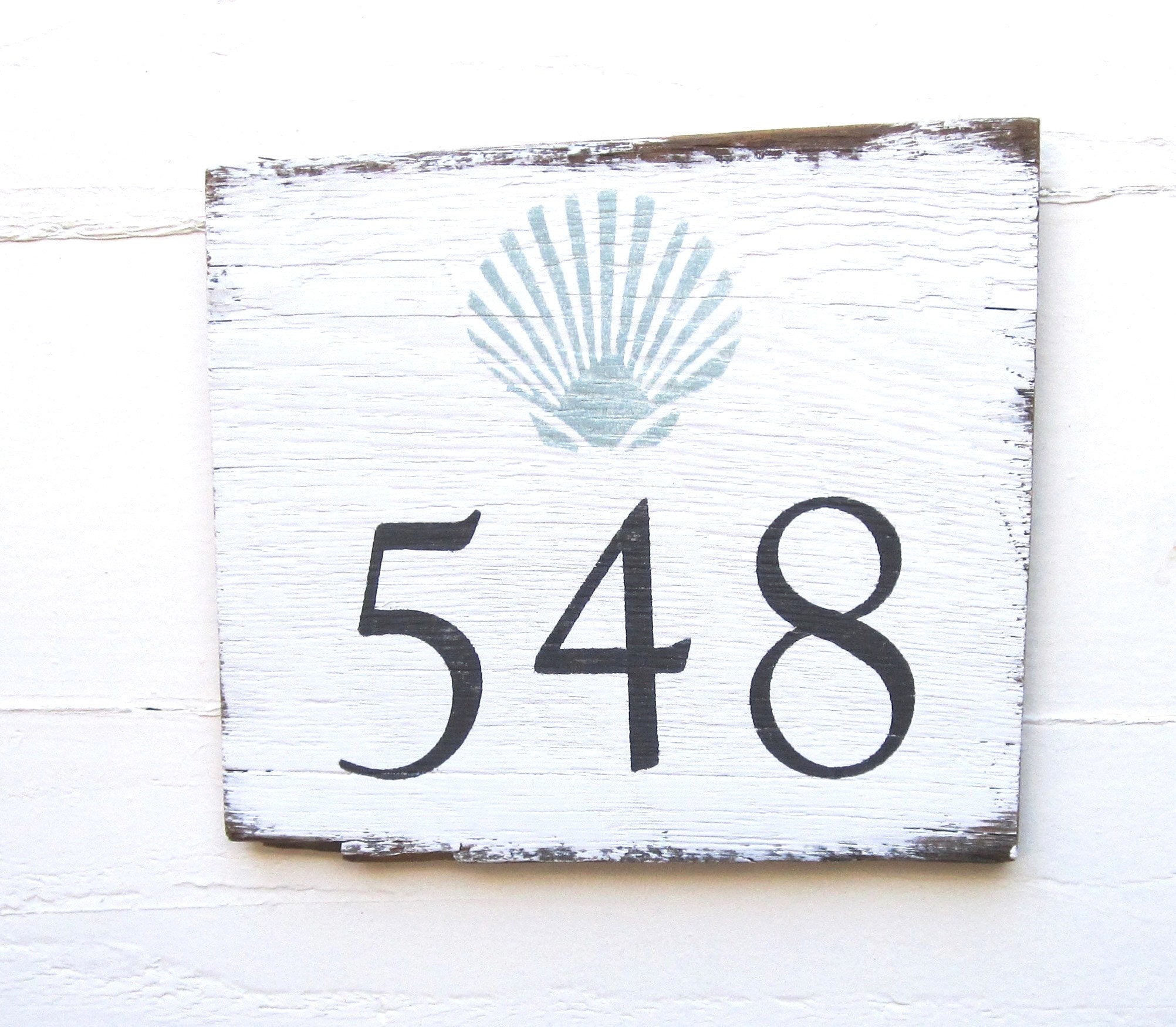 Beach Address Sign Coastal Address Signhouse Number Plaque - Etsy