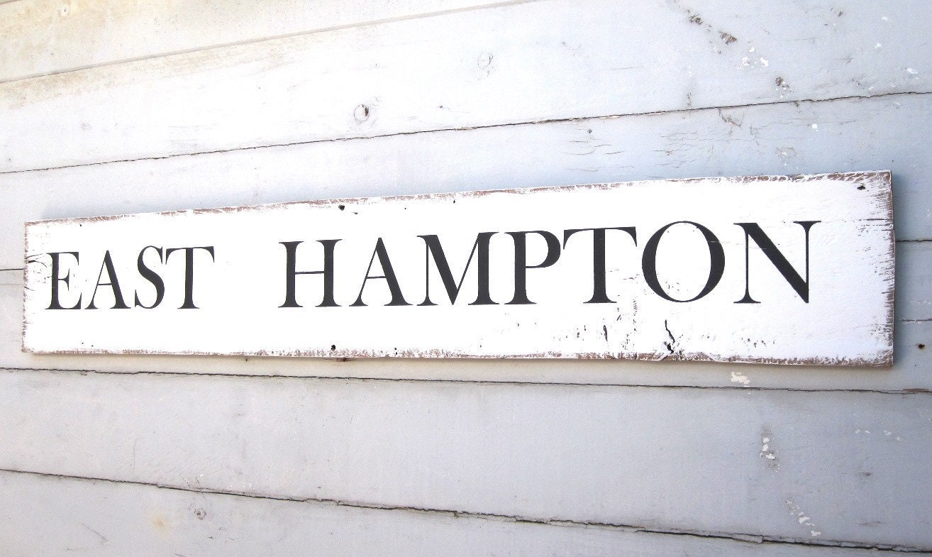 Hamptons Decor Hamptons Sign Hamptons Style East Hampton - Etsy Australia