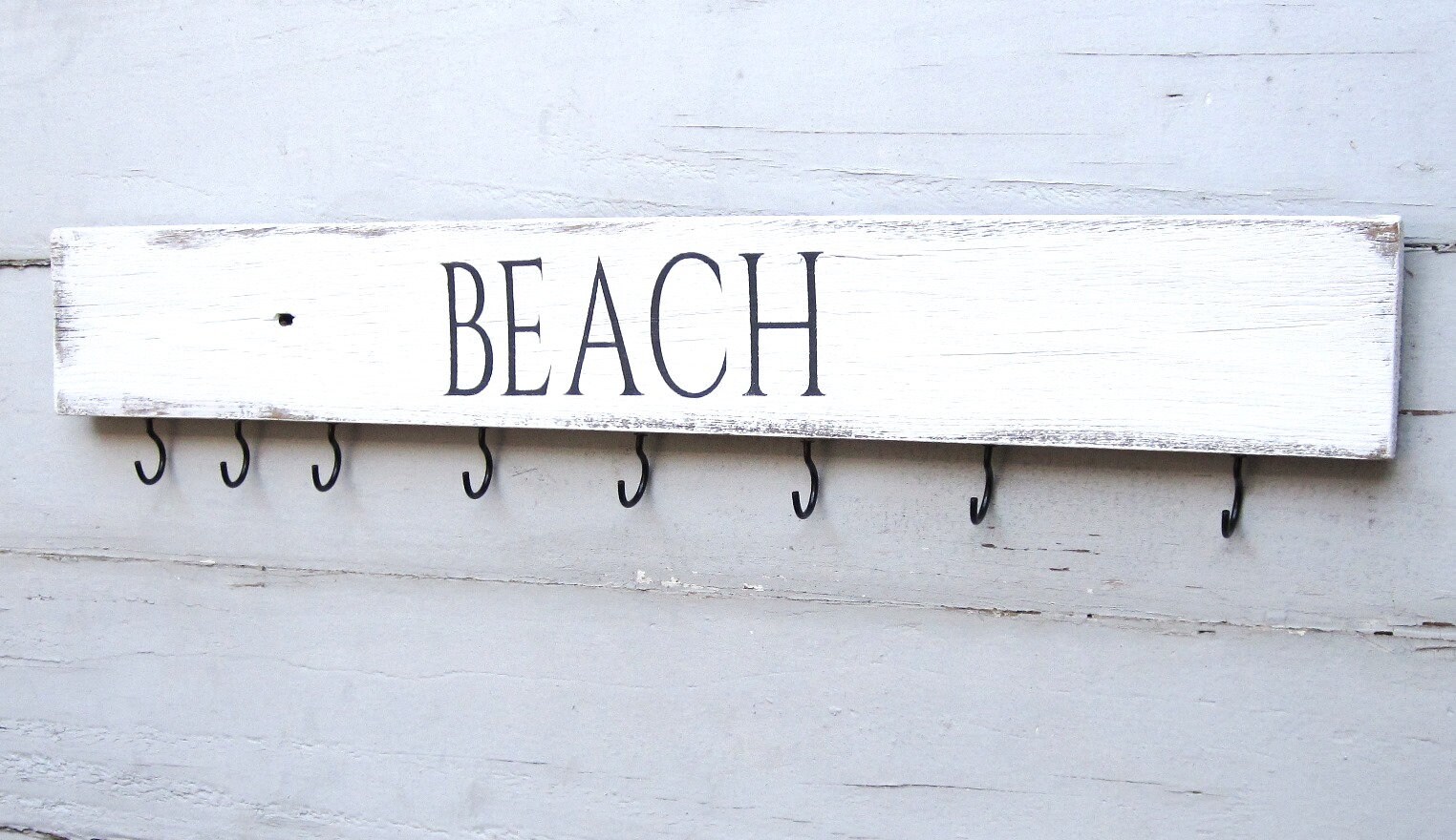 Key Holder Beach Rustic Home Decor Beach Decor Coastal - Etsy