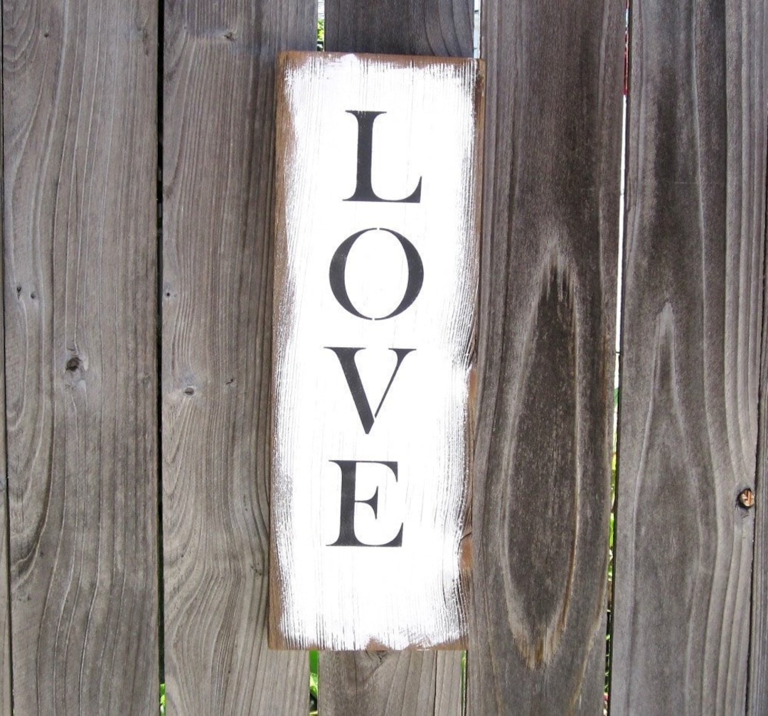 LOVE Sign, Farmhouse Decor, Farmhouse Sign, Bedroom Decor, Bedroom Wall ...