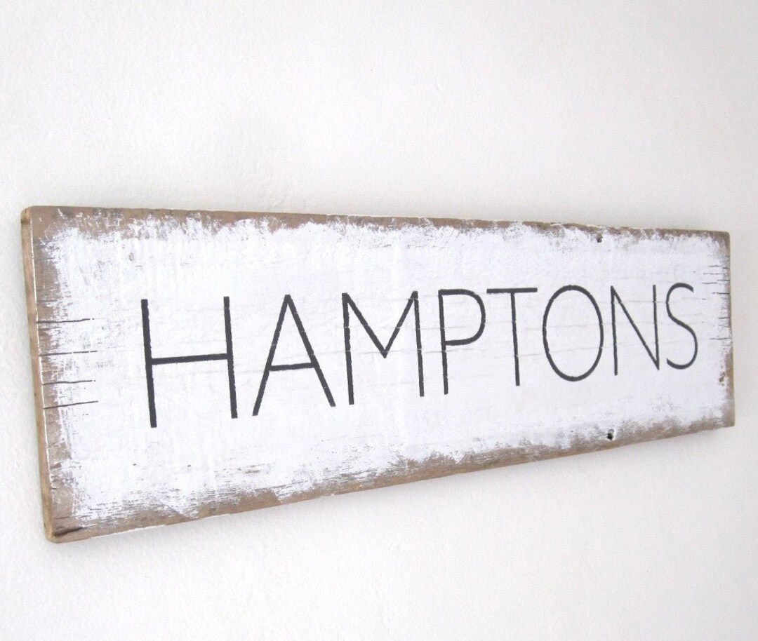 Rustic Coastal Signs,hamptons Sign, Beach House Decor, Rustic Wood ...