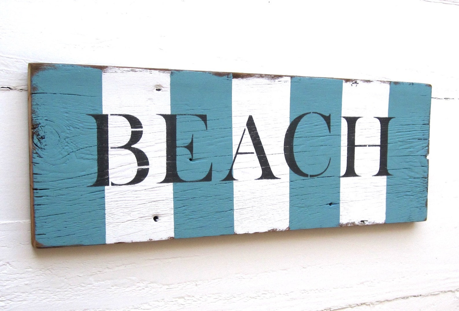 Rustic Beach Sign Rustic Beach Decor Coastal Beach Decor - Etsy