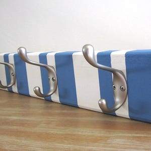Beach Coat Rack, Beach Towel Hooks, Nautical Decor Coat Hooks, Coastal ...