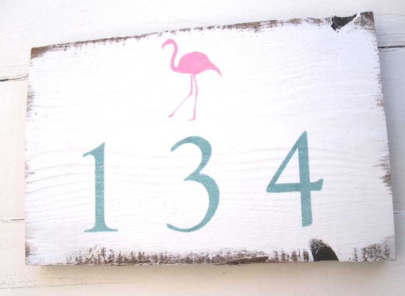 Address Sign Beach House Coastal Home Address Plaque House - Etsy