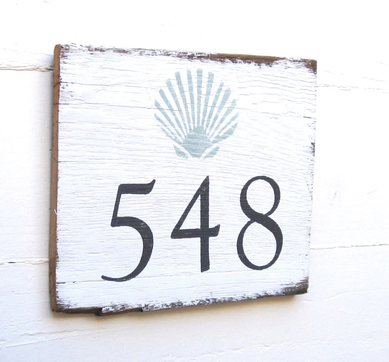 Beach Address Sign Coastal Address Signhouse Number Plaque - Etsy