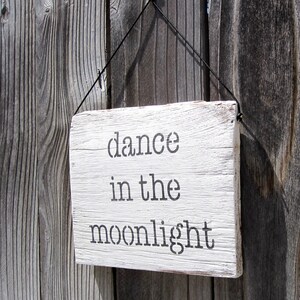 Dance Sign, Dance Decor, Dance Wood Sign, Moon Signs, Dance in the ...